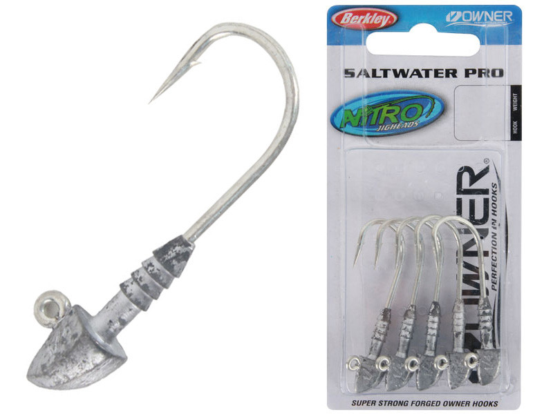 Buy Berkley Nitro Saltwater Pro Jig Head 3/0 1oz online at Marine-Deals ...