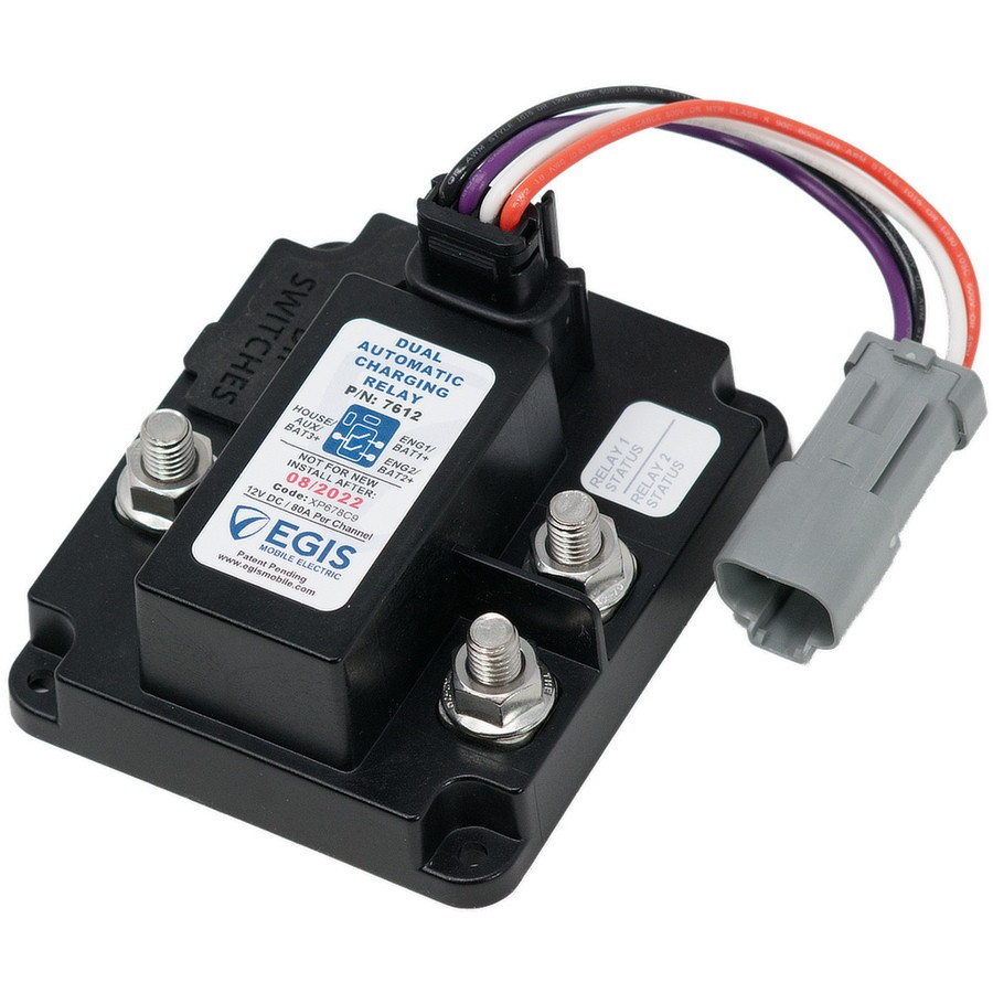 Buy Egis Mobile Electric Automatic Charging Relay Plus Triple Battery ...