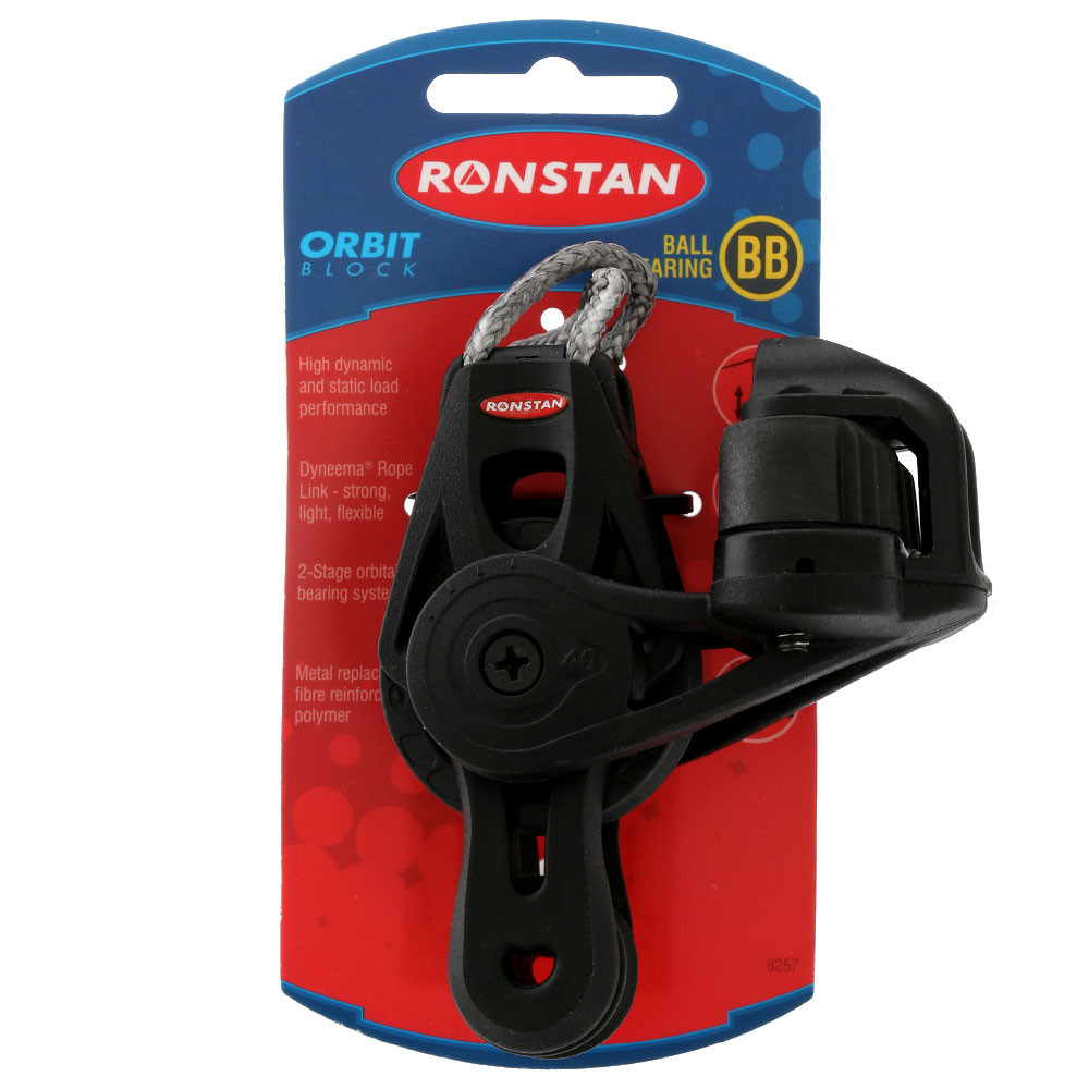 Buy Ronstan RF45521 Series 40 Ball Bearing Orbit Block - Fiddle & Cleat ...