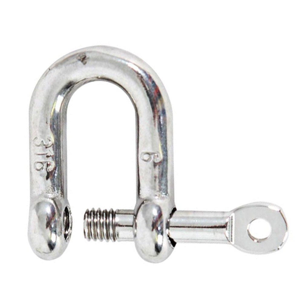 Buy AISI 316 Stainless Steel D Shackle with Removable Pin online at ...