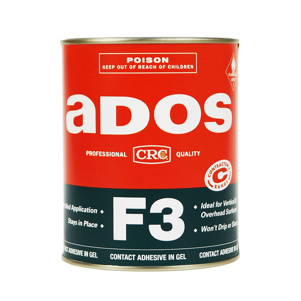 Buy ADOS F3 Non Drip Contact Adhesive 4L online at Marine-Deals.co.nz