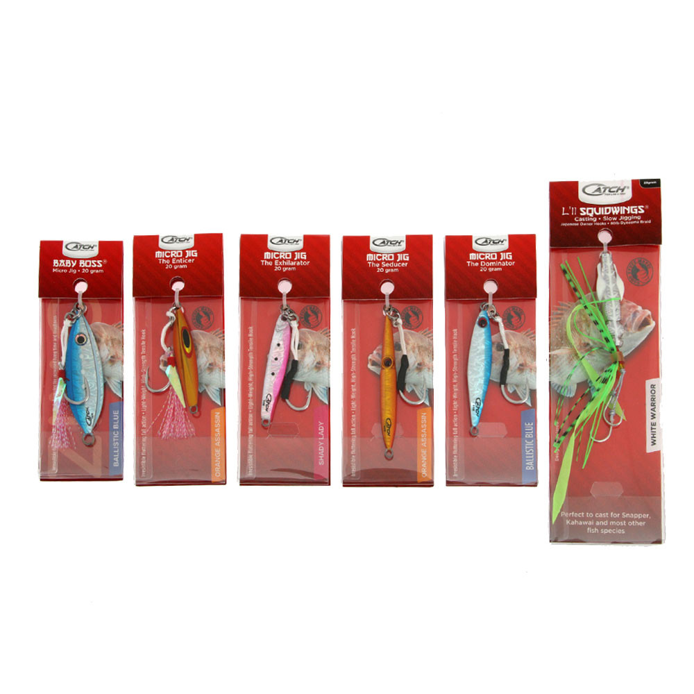 Buy Catch Micro Jig 20g Value Pack online at Marine-Deals.co.nz