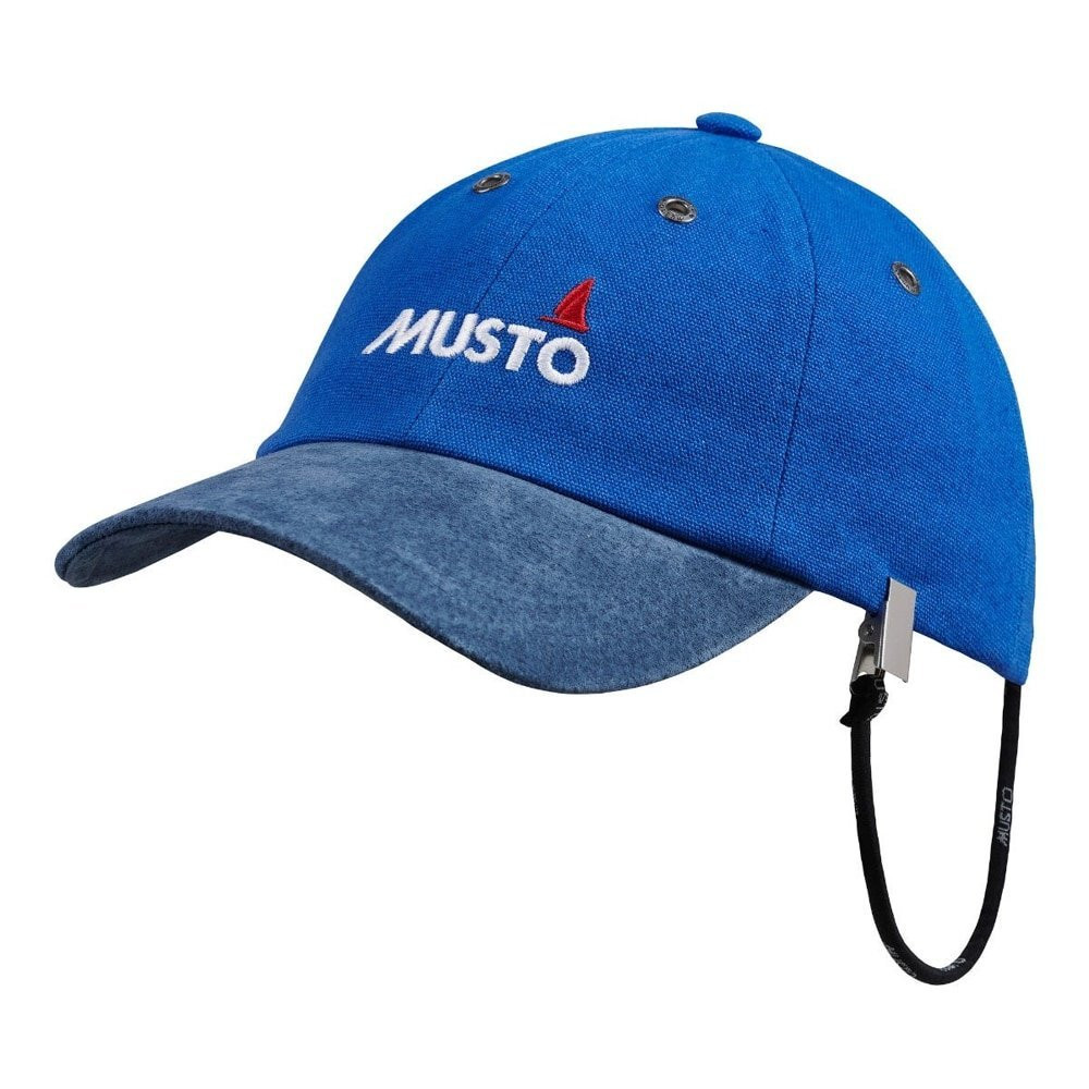 Musto Evolution Original Crew Cap Aruba Blue/Navy - Caps - Hats, Caps ...