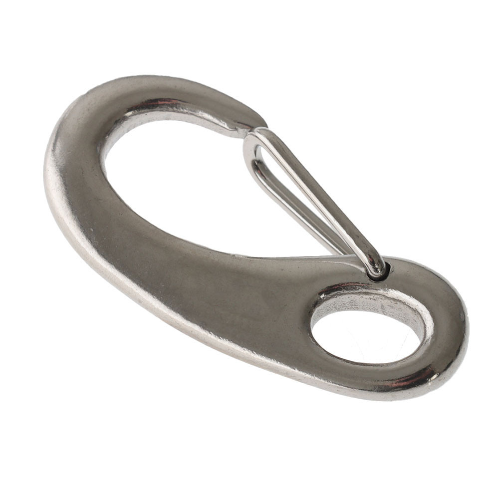 Stainless Spring Snap Hook with Eye 10mm - Snap Hooks - Yacht / Deck ...