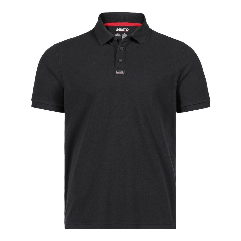 Buy Musto Essential Pique Mens Polo Shirt Black online at Marine-Deals ...