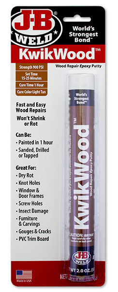 Buy J-B Weld KwikWood Wood Repair Epoxy Putty 57g online at Marine ...