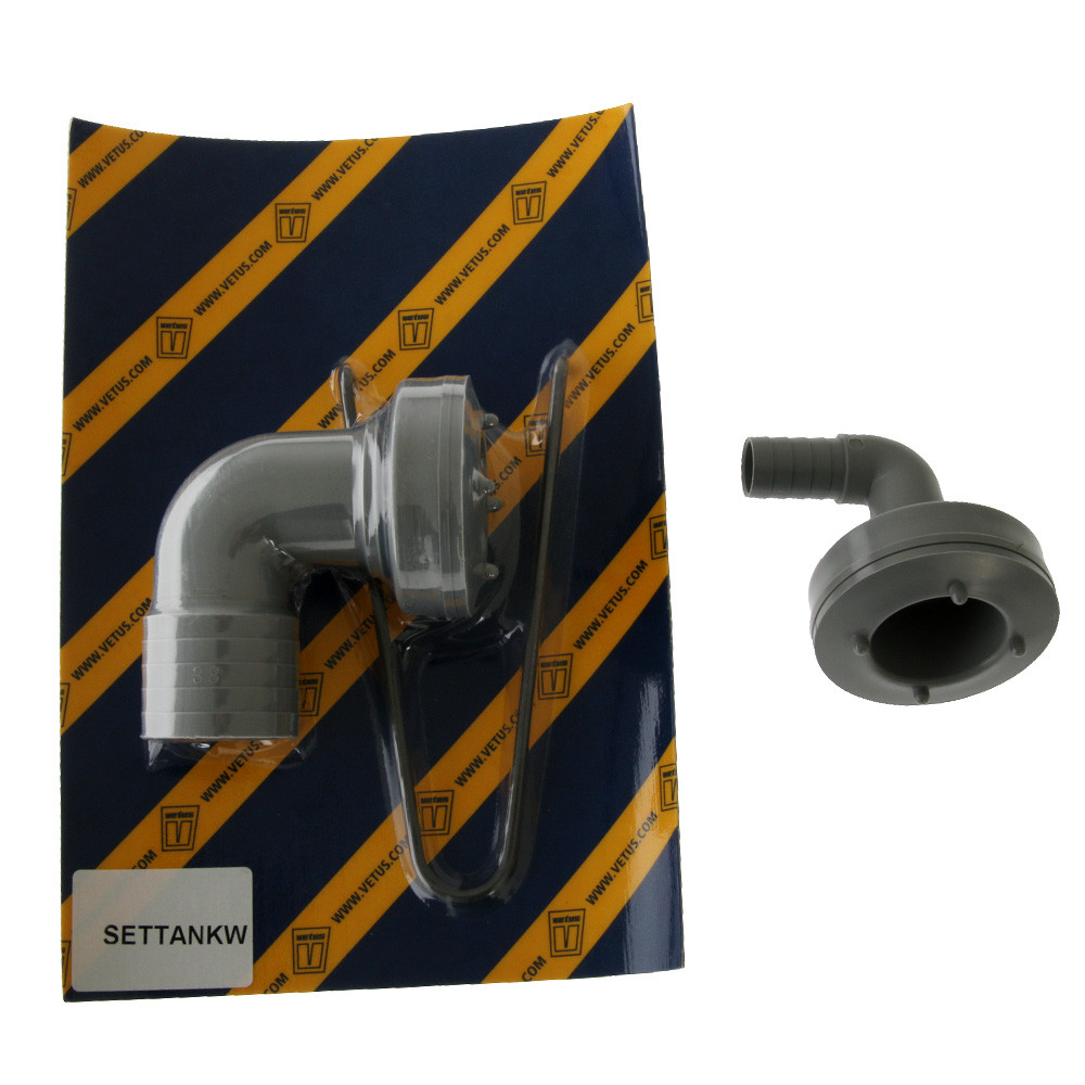 VETUS Drinking Water Tank 70L with 16/38mm Hose Connections - Water ...