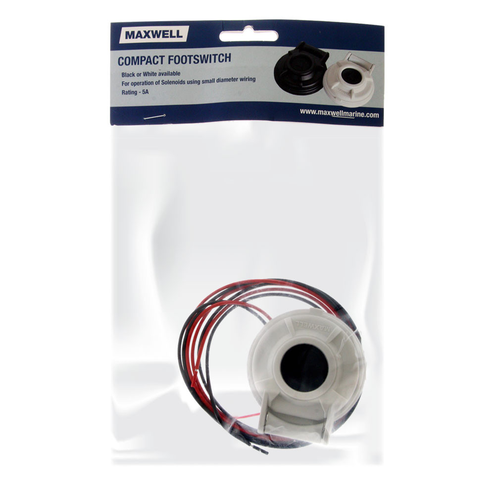 Buy Maxwell Compact Up and Down Foot Switch White online at Marine ...