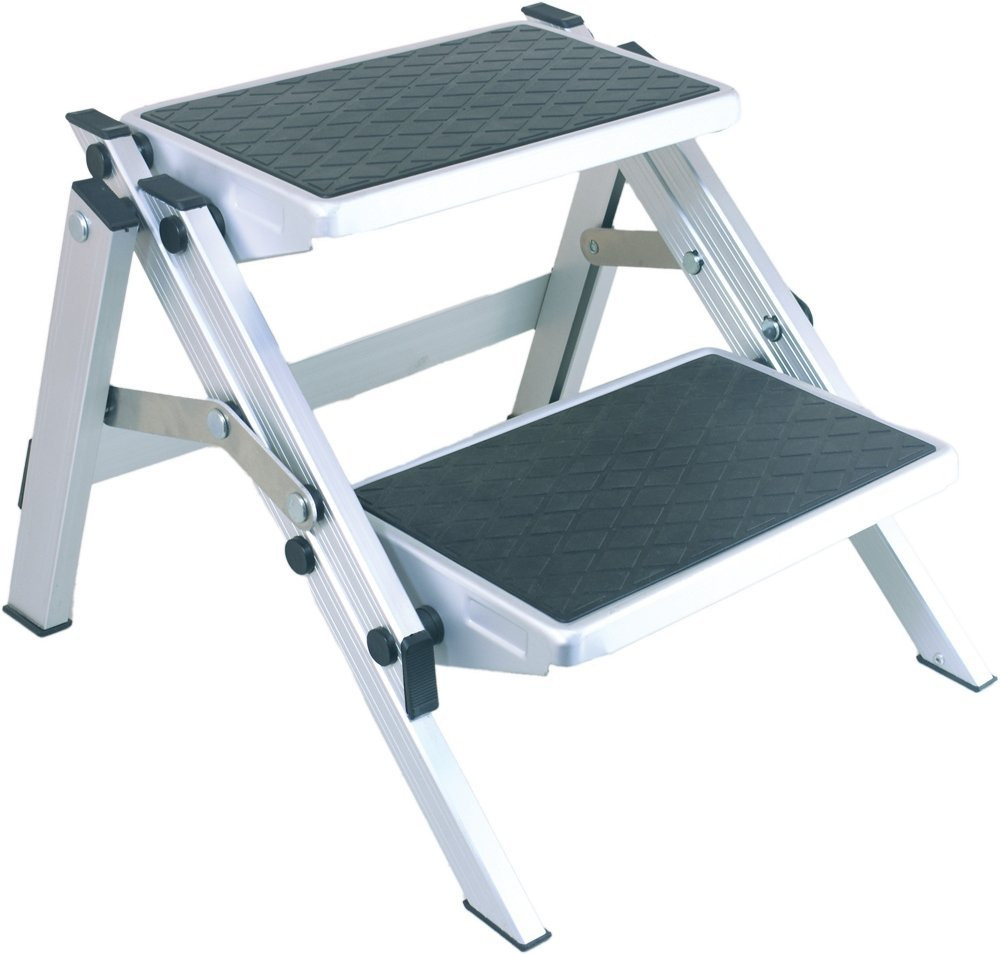 Buy Folding Aluminium Two-Step Ladder online at Marine-Deals.co.nz