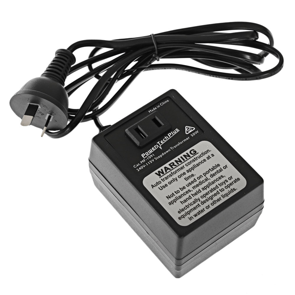 Buy Powertech Stepdown Transformer 50VA 240VAC to 115VAC online at ...