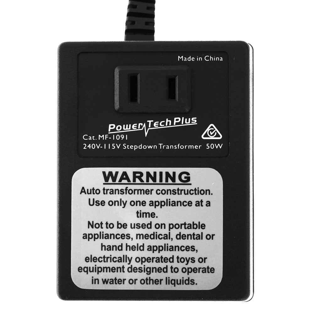 Buy Powertech Stepdown Transformer 50VA 240VAC to 115VAC online at ...