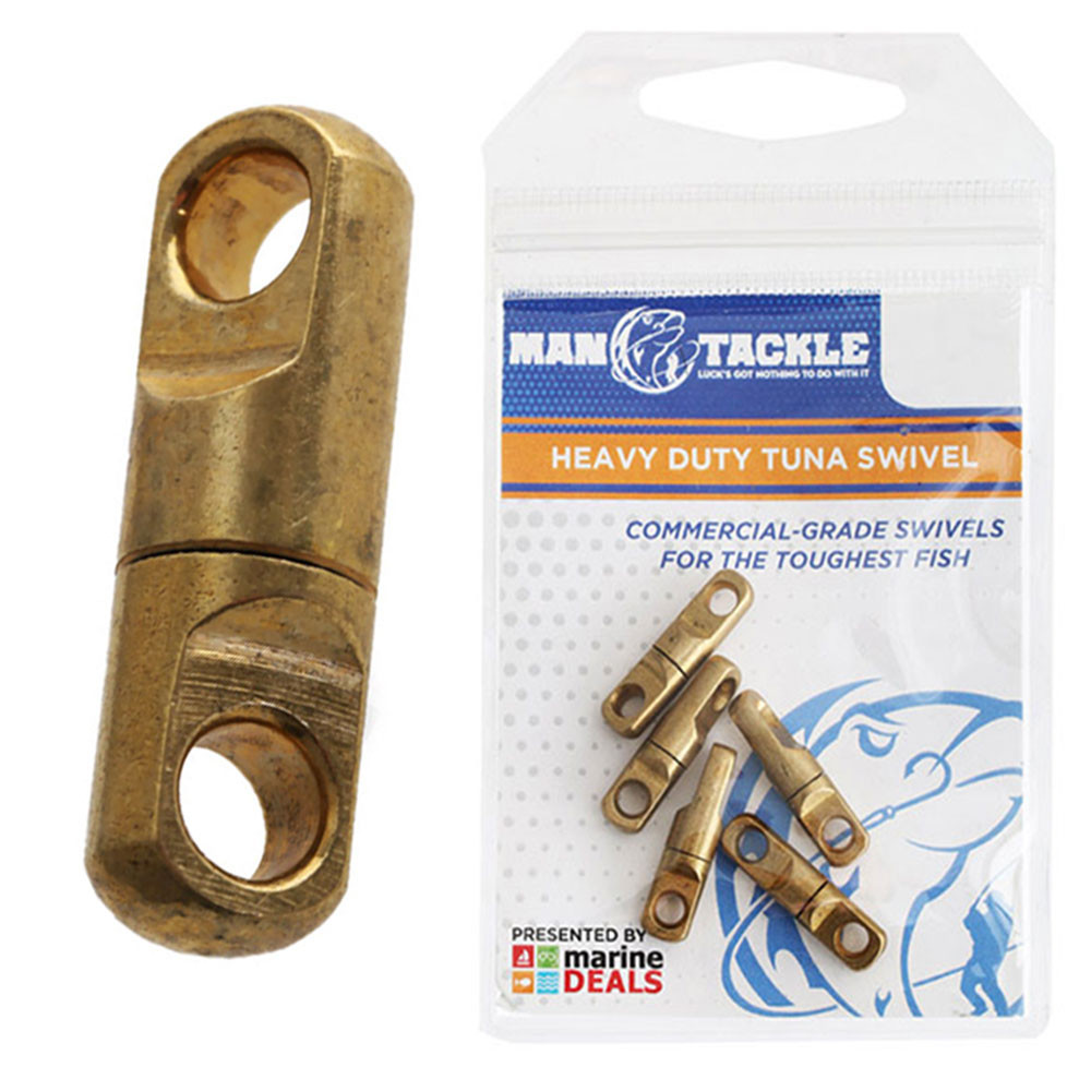 Buy ManTackle Heavy Duty Tuna Swivel Qty 5 online at Marine-Deals.co.nz