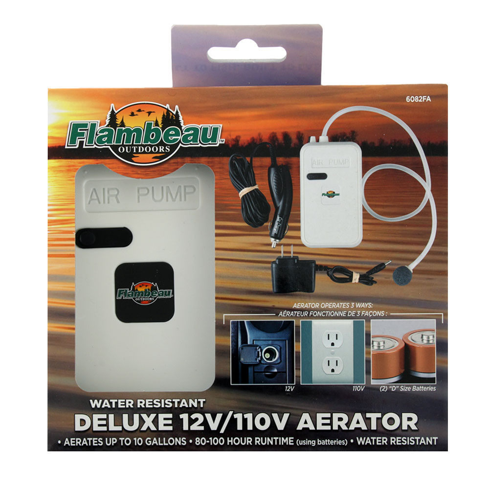 Buy Flambeau Deluxe Water Resistant Portable Aerator 12v online at ...