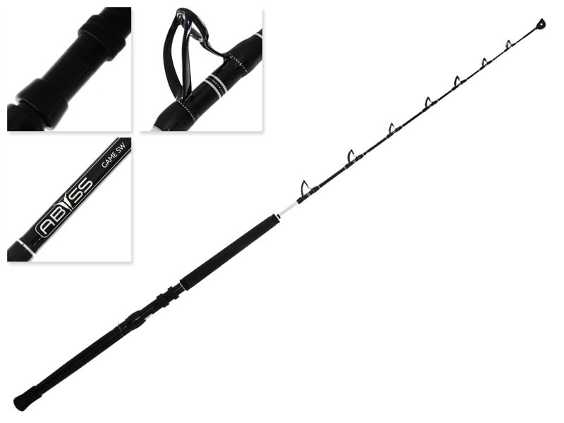 Buy Shimano Abyss SW Stand Up Roller Tip Game Rod 5ft 6in 50-80lb 2pc ...