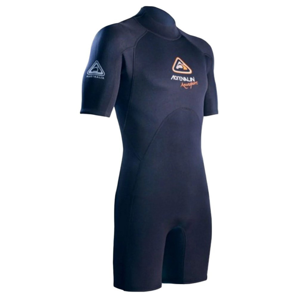 Adrenalin Aquasport Mens Springsuit Black - Shorty - Wetsuits - Diving ...