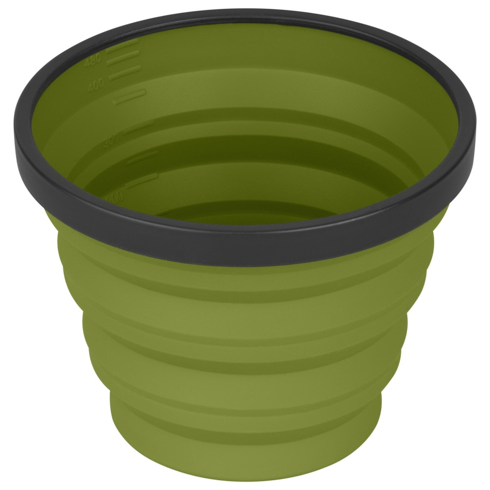 Sea to Summit X-Mug Collapsible Camping Mug Olive - Water Bottles ...