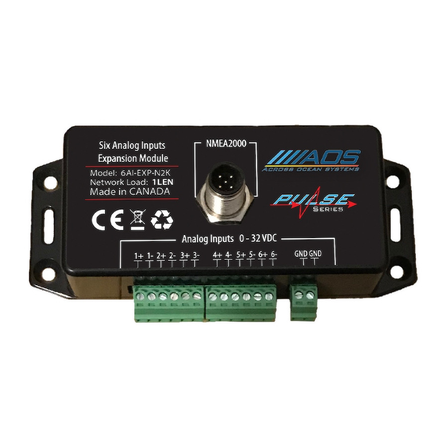 Buy Across Ocean Systems 6 Analog Inputs NMEA 2000 Module online at ...
