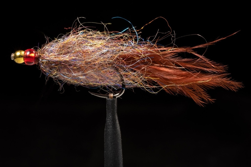 Buy Manic Tackle Project Balanced Leech Streamer Brown #8 online at ...