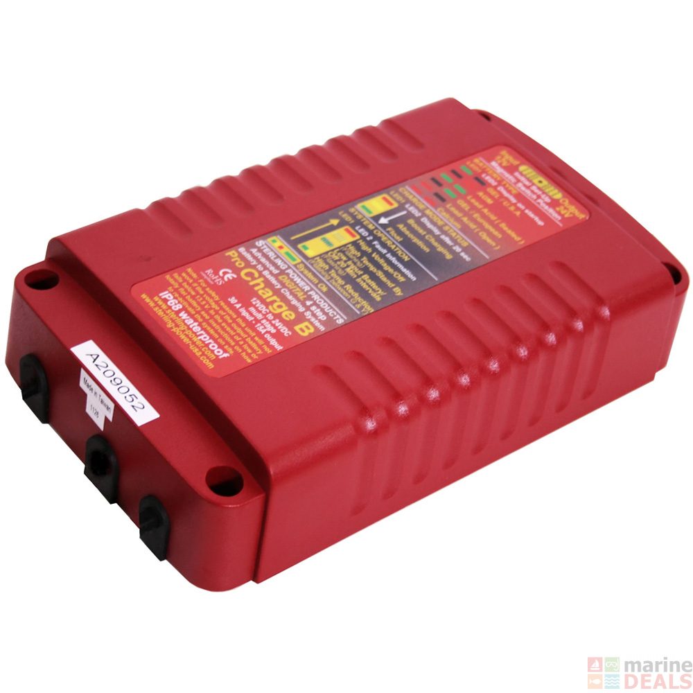 Buy Sterling Pro Charge B Waterproof Battery To Battery Charger 12v 24v