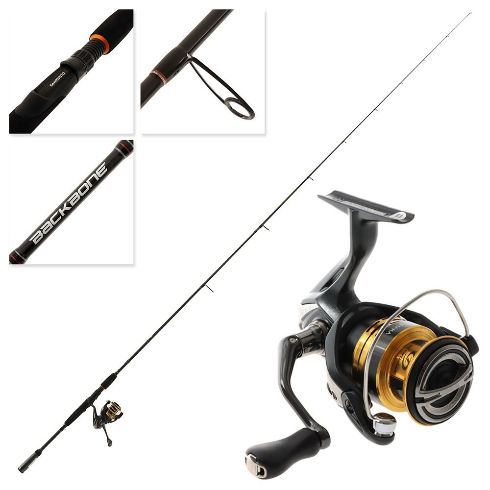 Buy Shimano Sahara SH2500FJ Backbone Canal Spin Combo 8ft 2-5kg 2pc ...