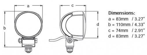 Buy Hella Marine Module 70 Gen 4 Long Range LED Floodlight 2100lm White ...