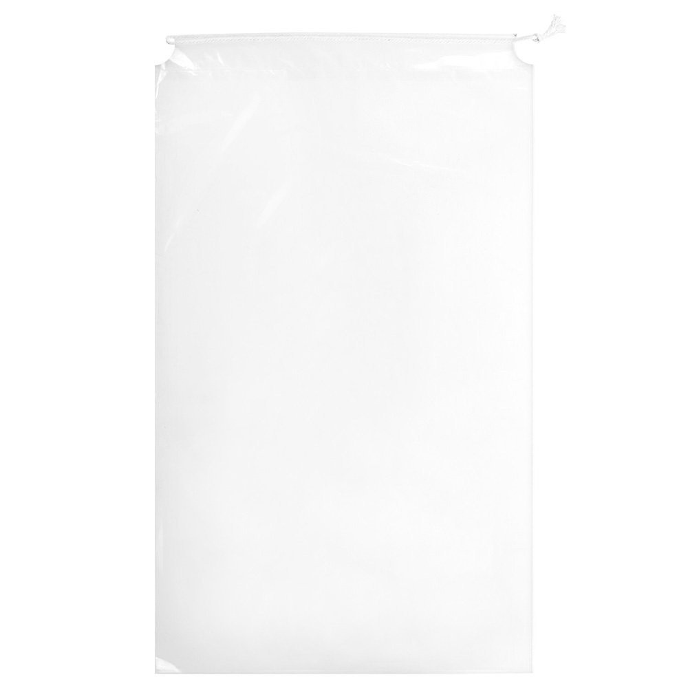 Heavy Duty Clear Plastic Drawstring Ice Bag 5kg Qty 20 - Ice Packs ...