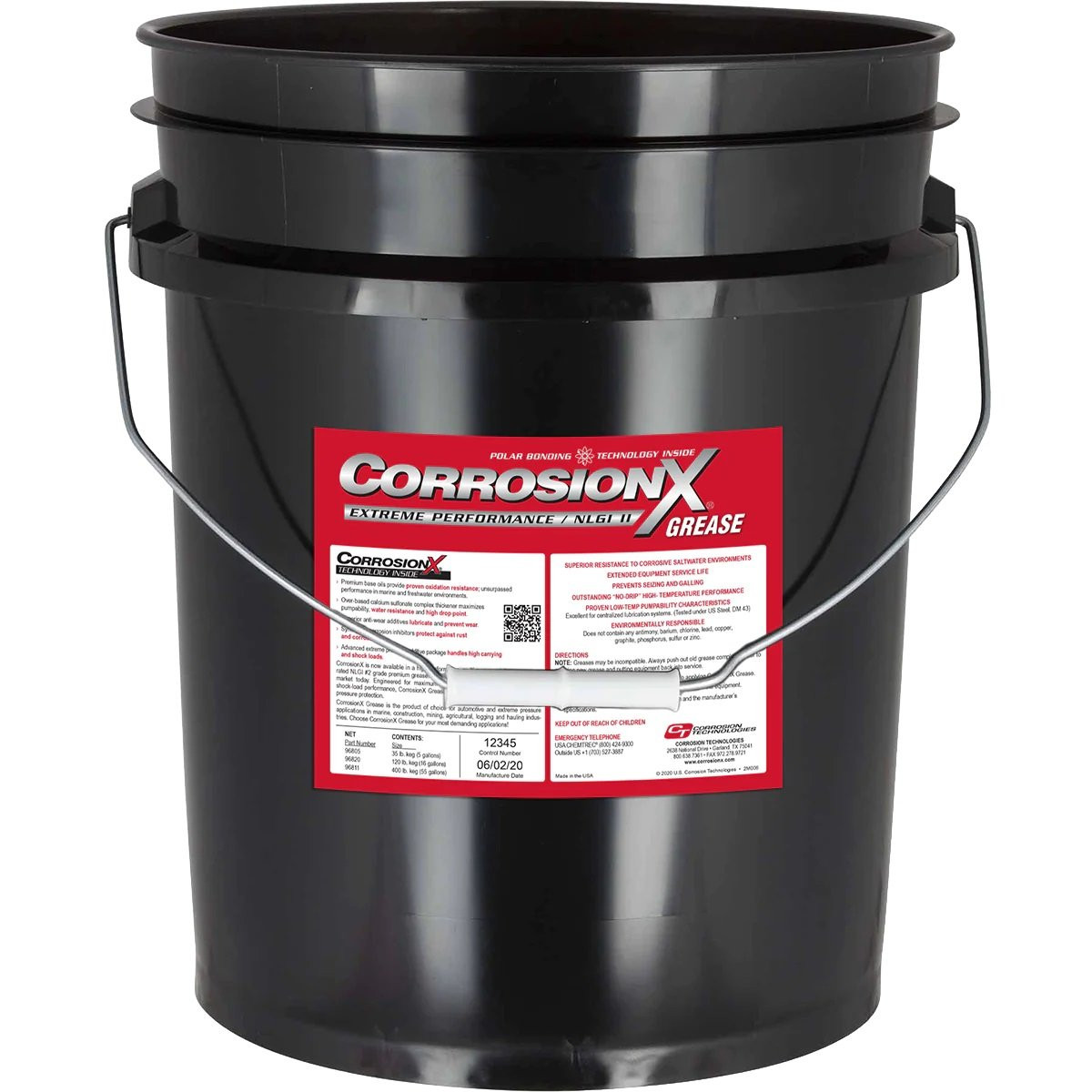 Buy CorrosionX Grease Anti-Rust NLGI II Grease 18.9L online at Marine ...