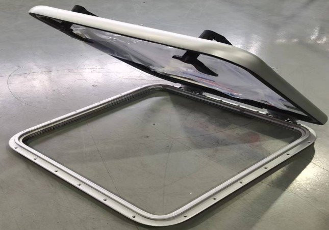 Aluminium Deck Hatch 400 x 400mm - Hatches - Boat Hatches & Ventilation ...