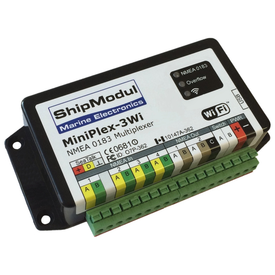 Buy MiniPlex-3WI Multiplexer with Wi-Fi and USB online at Marine-Deals ...