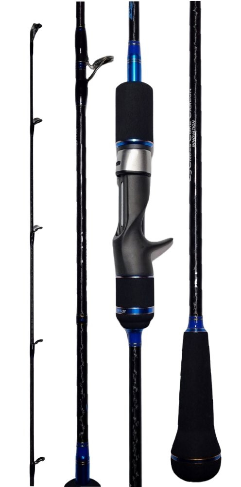 Buy Ocean's Legacy Elementus Acid Wrap OH Slow Pitch Jig Rod 6ft 3in 80 ...