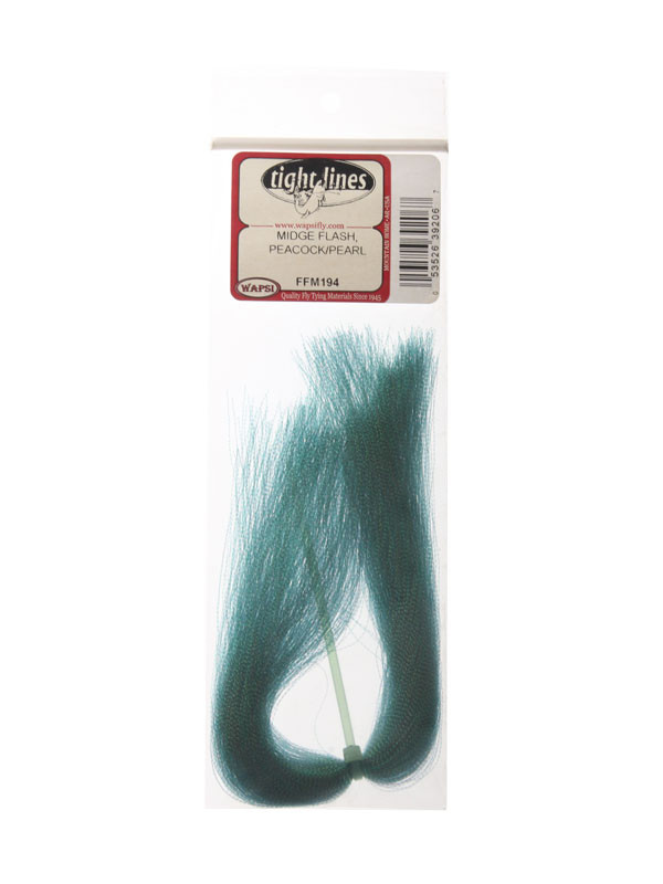 Buy Wapsi Midge Flash Peacock/Pearl online at Marine-Deals.co.nz
