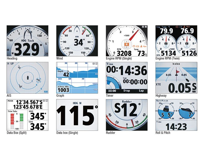 Buy Furuno F170 4.1'' Colour Multi Instrument N2K Display online at ...