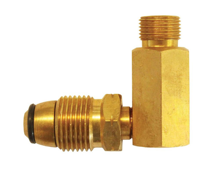 Buy Gasmate POL to Companion 90-degree Adaptor online at Marine-Deals.co.nz
