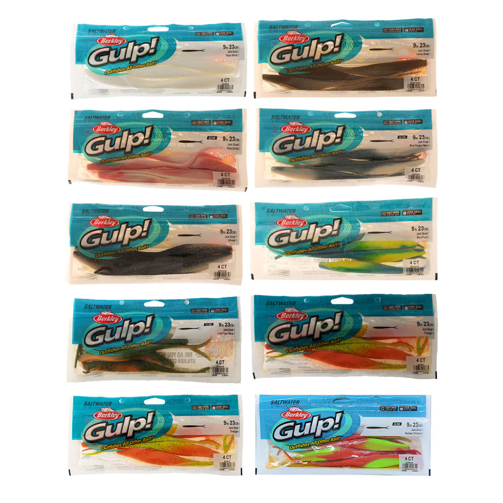 Buy Berkley Gulp Jerk Shad Soft Bait 23cm online at Marine-Deals.co.nz