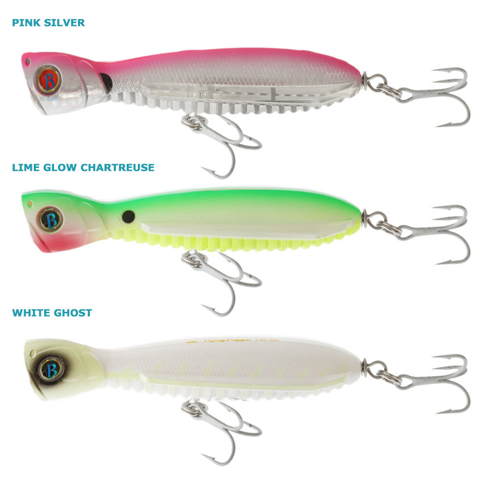 Buy Black Magic Ocean Born Flying Popper Lure - SLD 140mm online at ...