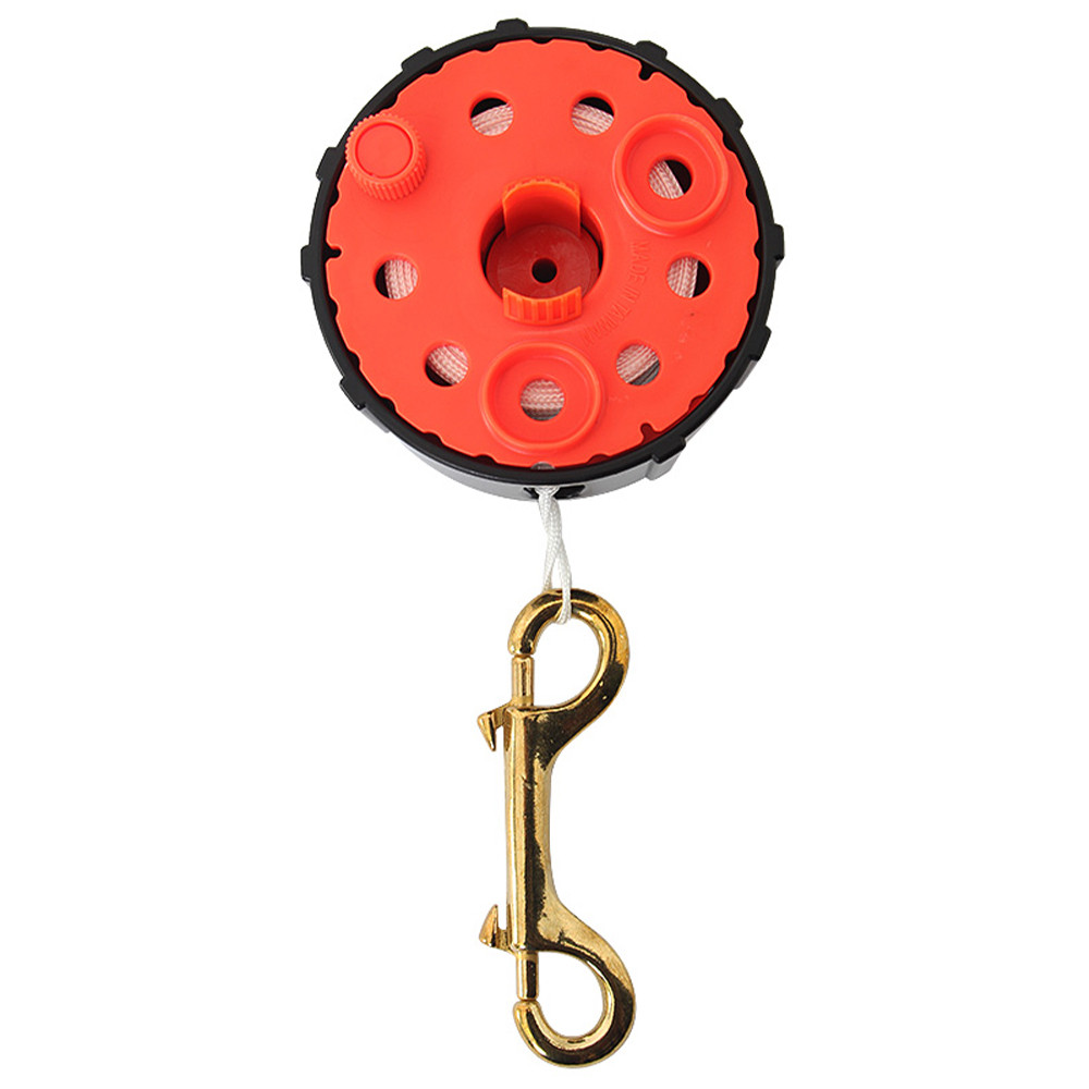 Buy Dive Reel with Lanyard and Brass Clip 30m Orange online at Marine ...