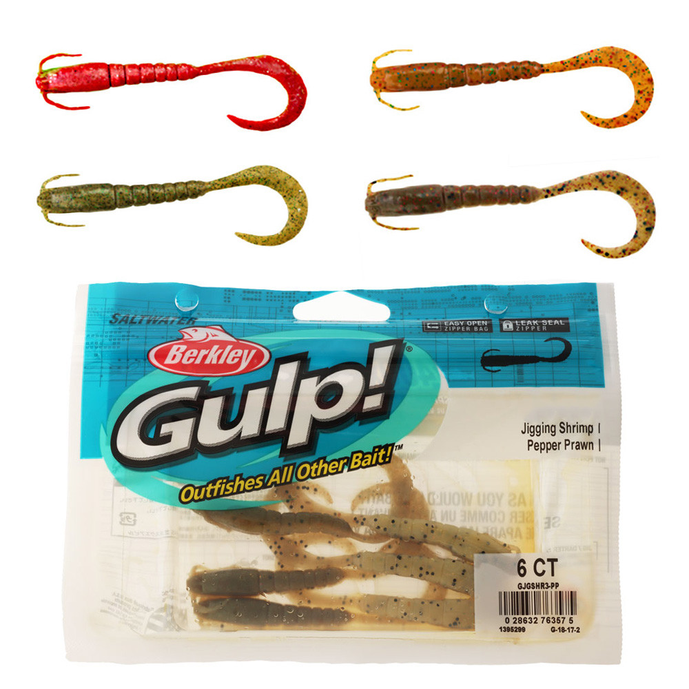 Buy Berkley Gulp Jigging Shrimp Soft Bait 8cm online at Marine-Deals.co.nz