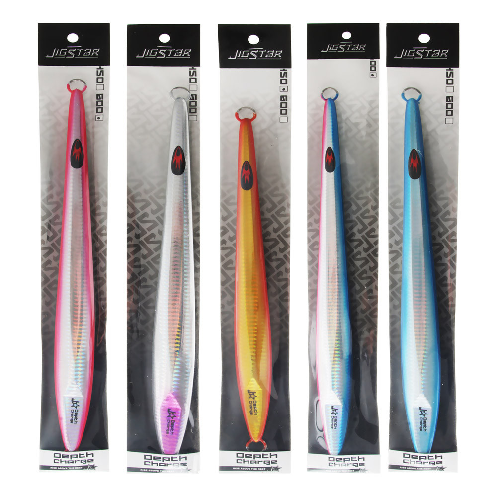 Buy Jig Star Depth Charge Jig 200g online at Marine-Deals.co.nz