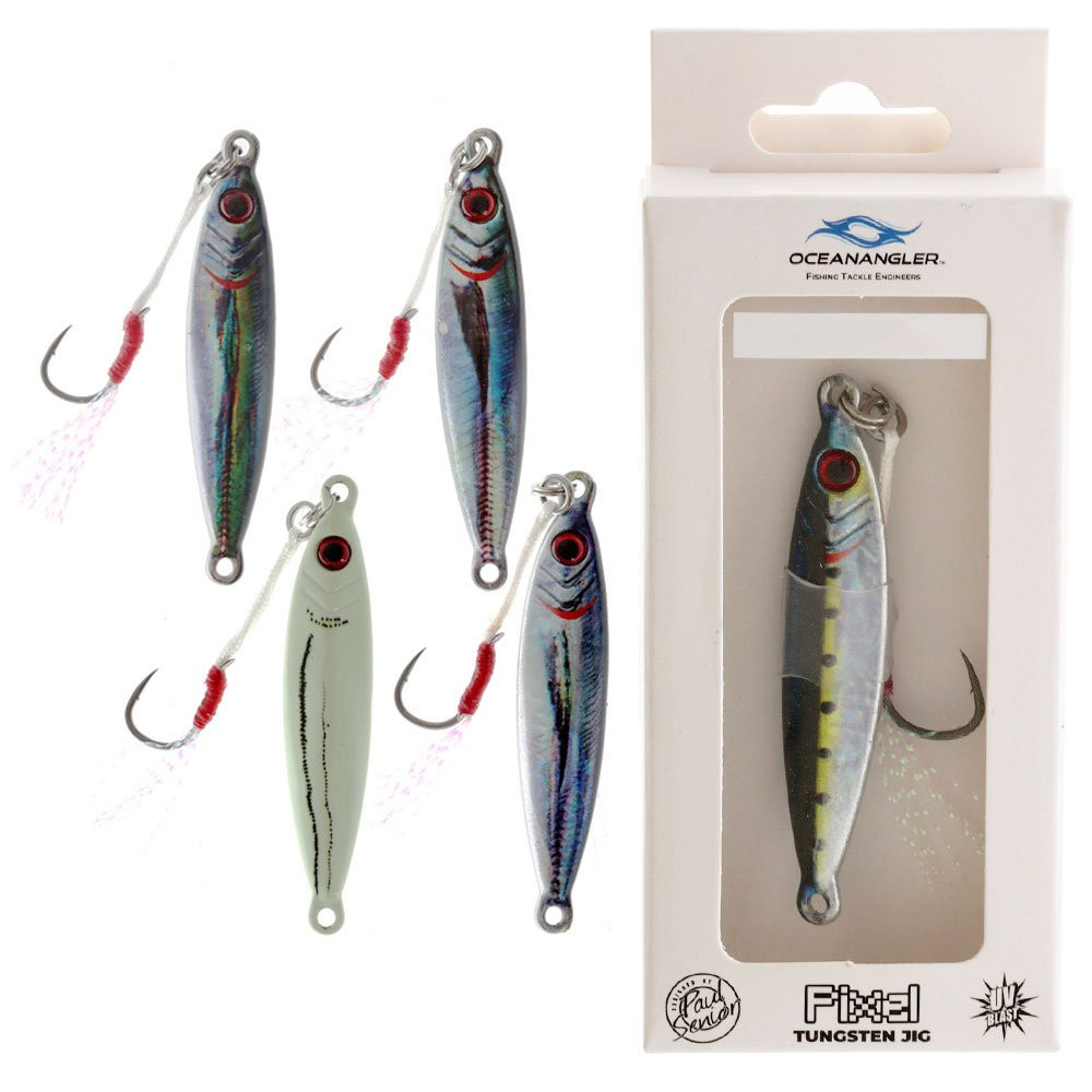 Buy Ocean Angler Pixel Tungsten Flea Micro Jig with UV Blast 21g online ...