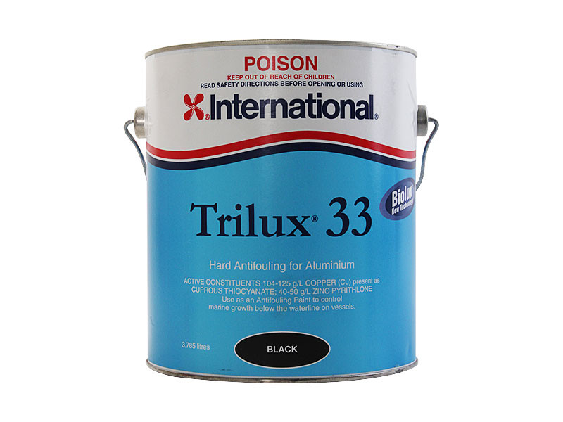 International Trilux 33 Antifouling Boat Paint with Biolux White 4L ...