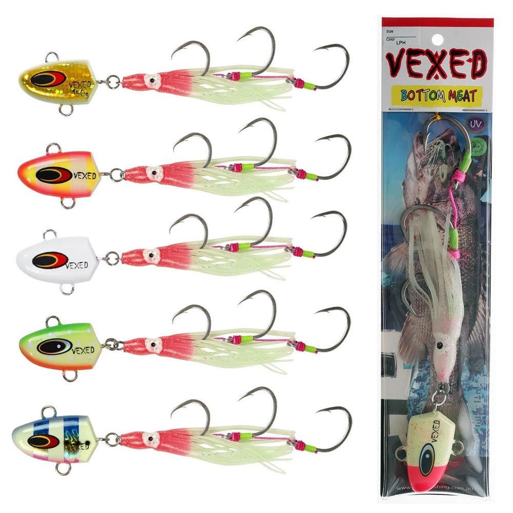 Buy Vexed Bottom Meat Hybrid Jig / Bait Rig 250g online at Marine-Deals ...