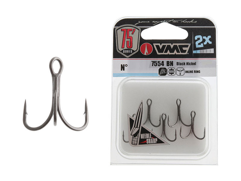 Buy VMC 7554 BN 2X Strong Inline Treble Hook online at Marine-Deals.co.nz