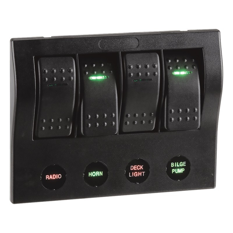 Buy NARVA 4-Way LED Switch Panel with Circuit Breaker Protection online ...