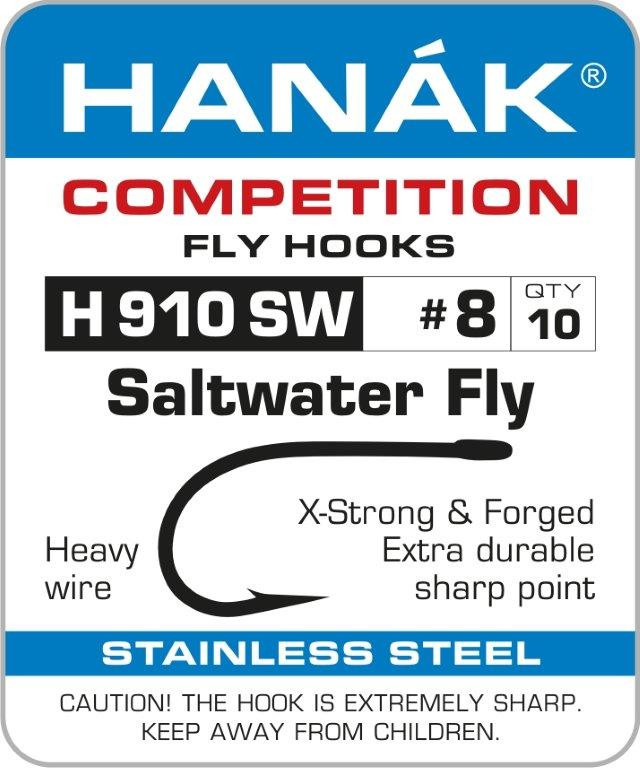 Buy HANAK Competition H910SW Barbed Hooks #4 Qty 10 online at Marine ...