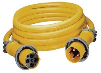 Buy Hubbell CS754 3-Wire Shore Cord 75ft 100A 125/250V online at Marine ...