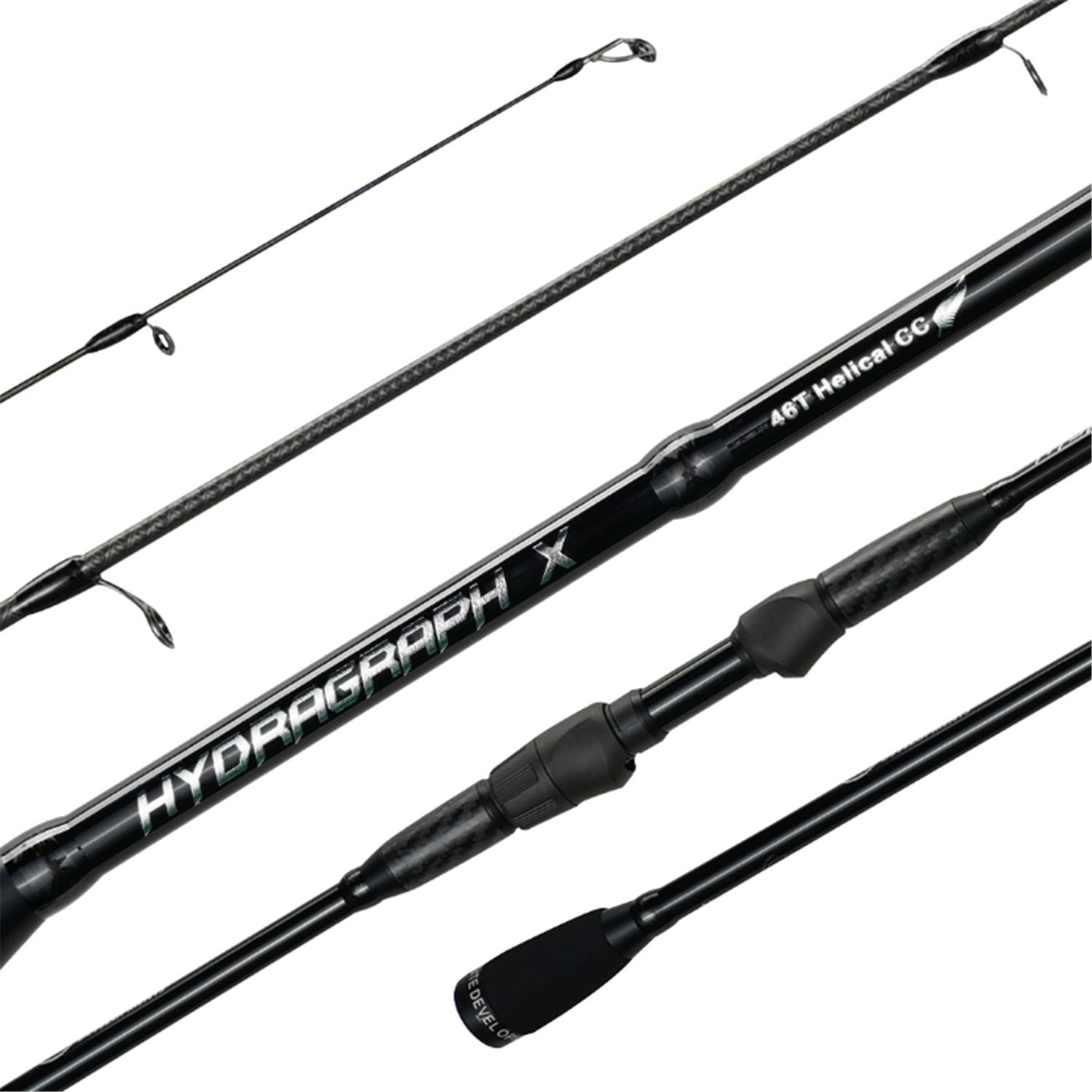 CD Rods Hydragraph X 822 Canal Spin Rod 8ft 2in 2-5kg 2pc - Freshwater ...