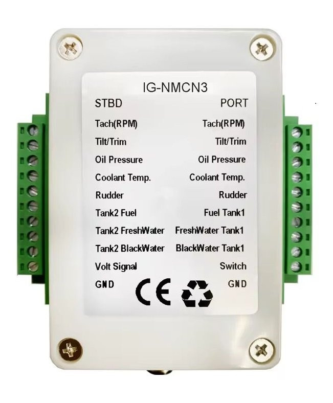 NMEA 2000 Multifunction Sensor Converter Double Channel - Hardware ...