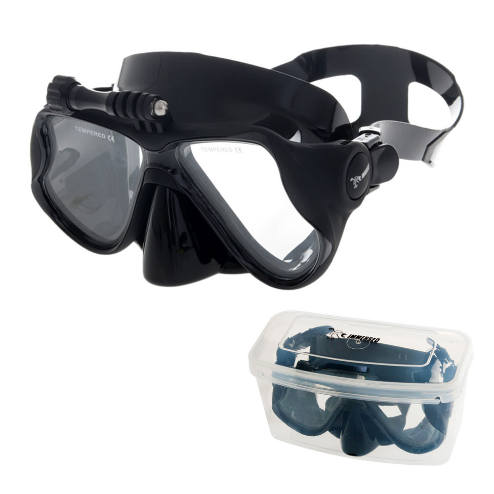 Buy Immersed Action Camera Mask Black online at Marine-Deals.co.nz