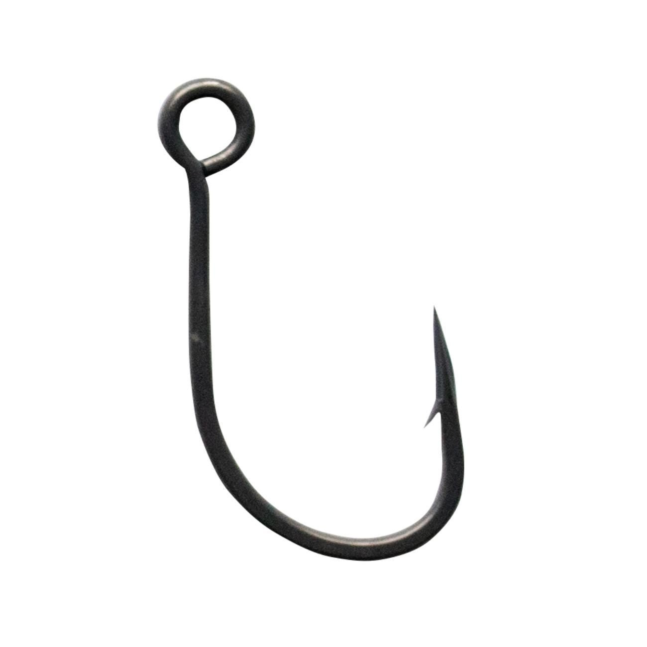 Black Magic Inline Eye Hook Small Size 01 - Circle / Recurve Hooks ...