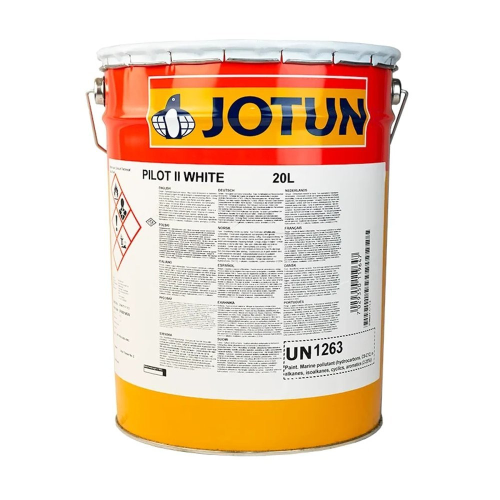 Jotun Pilot II White 20L Top Coat Paint Boating Jotun Pilot II White 20L Top Coat Paint Boating